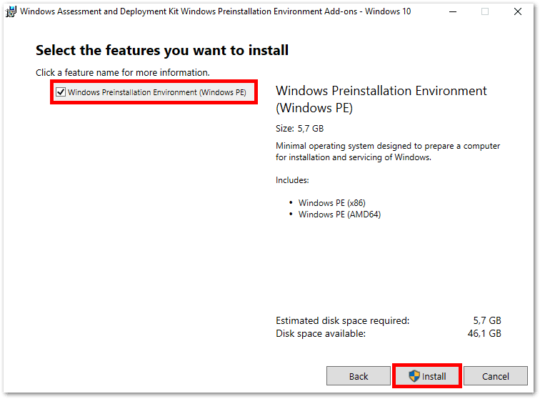 Create a Windows PE flash drive – ScribbleGhost