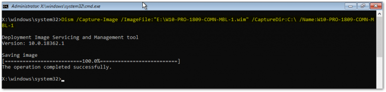 Capture a WIM file with Windows PE – ScribbleGhost