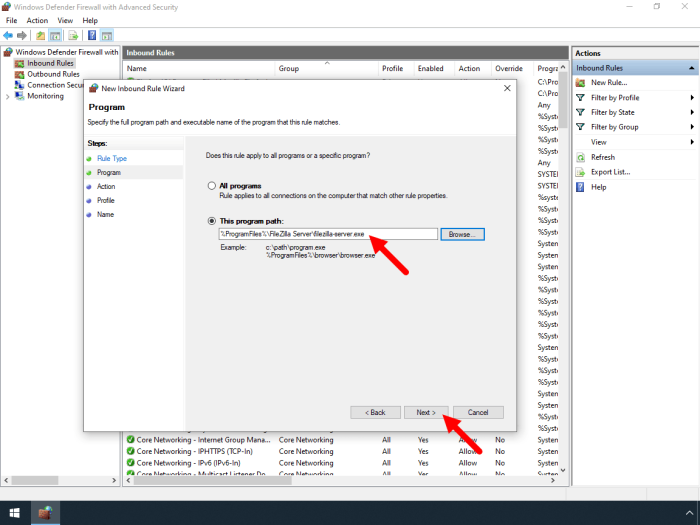How to set up a local FTP server in Windows with FileZilla Server ...