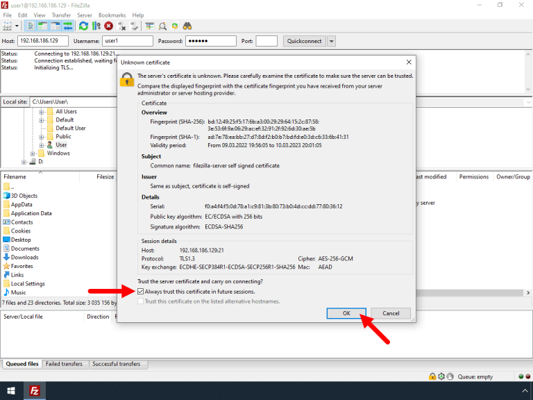 How to set up a local FTP server in Windows with FileZilla Server – ScribbleGhost