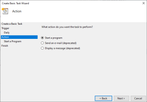 How to run any program in Task Scheduler – ScribbleGhost